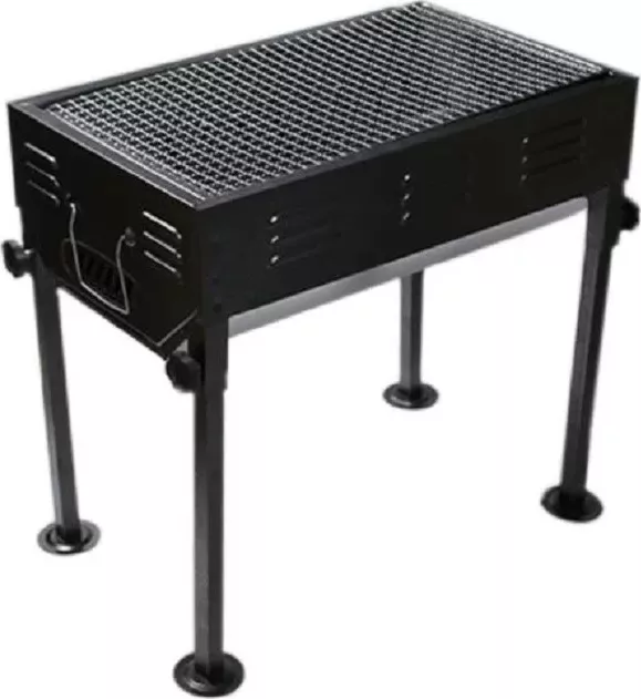 Gratar de gradina demontabil metal 60x50x31 cm paleta gratar inclus ...