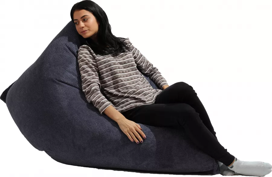 Fotoliu Mare Magic Pillow - Smarald pretabil si la exterior umplut cu ...