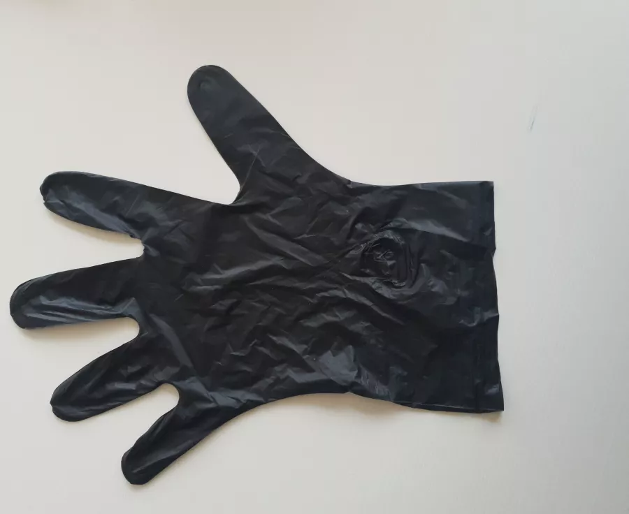 Manusi din termoplastic elastomer subtire negre 100 buc M | 8697405931240