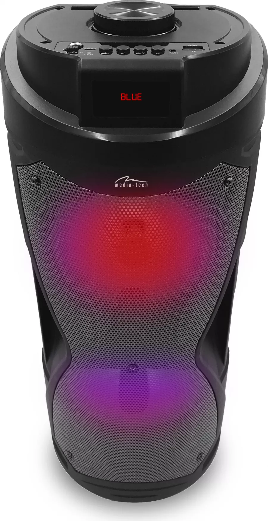 Boxa Portabila Media-Tech Karaoke Partybox KEG PRO BT Radio MP3 Player ...