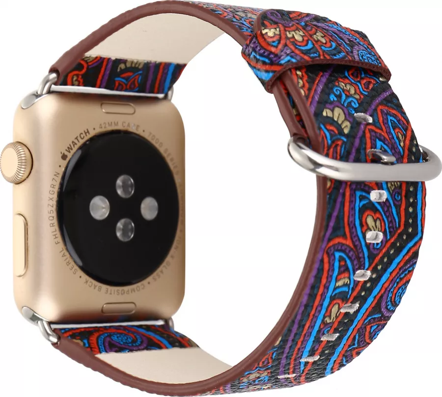Curea pentru Apple Watch Piele Model Traditional Compatibila cu Apple ...