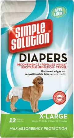 Scutece pentru caini - talie foarte mare 12 buc la CEL.ro