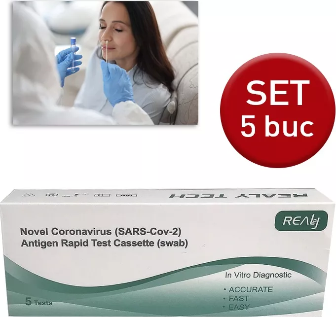 Test Rapid COVID-19 Antigen Set 5 buc.