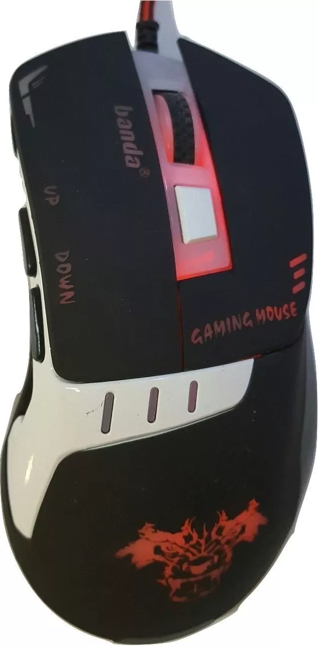 BANDA - Mouse USB GAMING 6D - BLACK - LED la CEL.ro