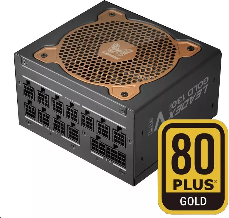 Sursa full modulara Super Flower Leadex V Gold PRO 750W Negru sf-750f14tg-v2 - cel.ro
