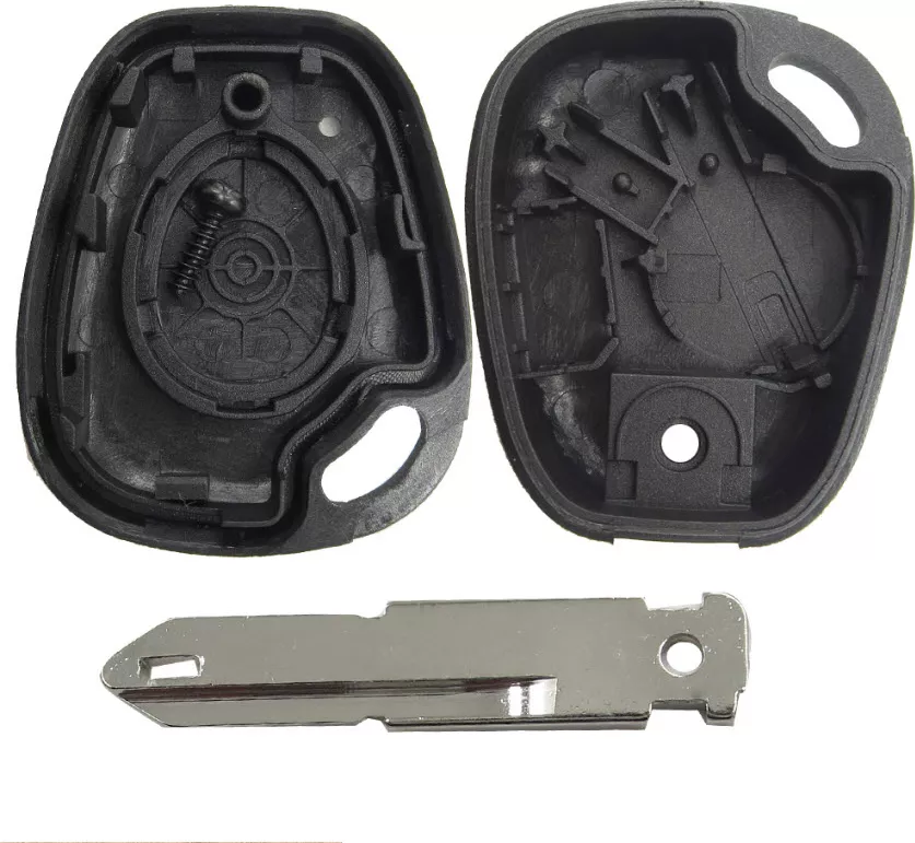 Carcasa cheie 1 buton compatibila Renault modelul cu suport pentru ...