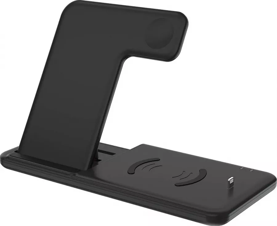 Incarcator premium inteligent 4 in 1 wireless suporta incarcare a 4 ...