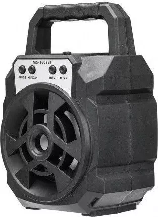 Boxa Portabila 25W PMPO MS-1603BT cu Radio FM lumini si maner la CEL.ro