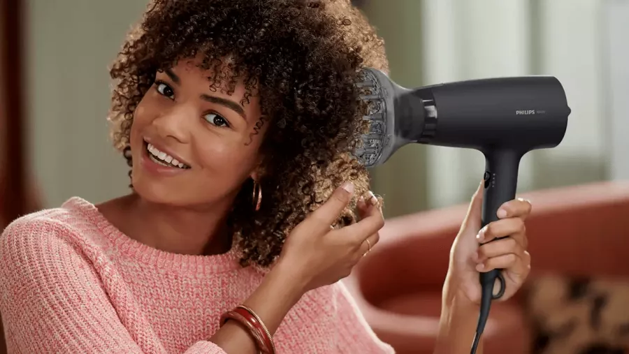 Uscator de par Philips 3000 BHD302/30 1600 W 3 trepte viteza 3 trepte ...