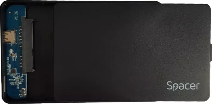 Rack HDD/SSD Spacer SPR-TYPE-C-01 2.5 inch Negru spr-type-c-01 - cel.ro