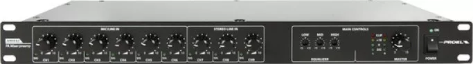 Mixer Audio cu Preamplificator AMIX63 Proel AMIX63 - cel.ro