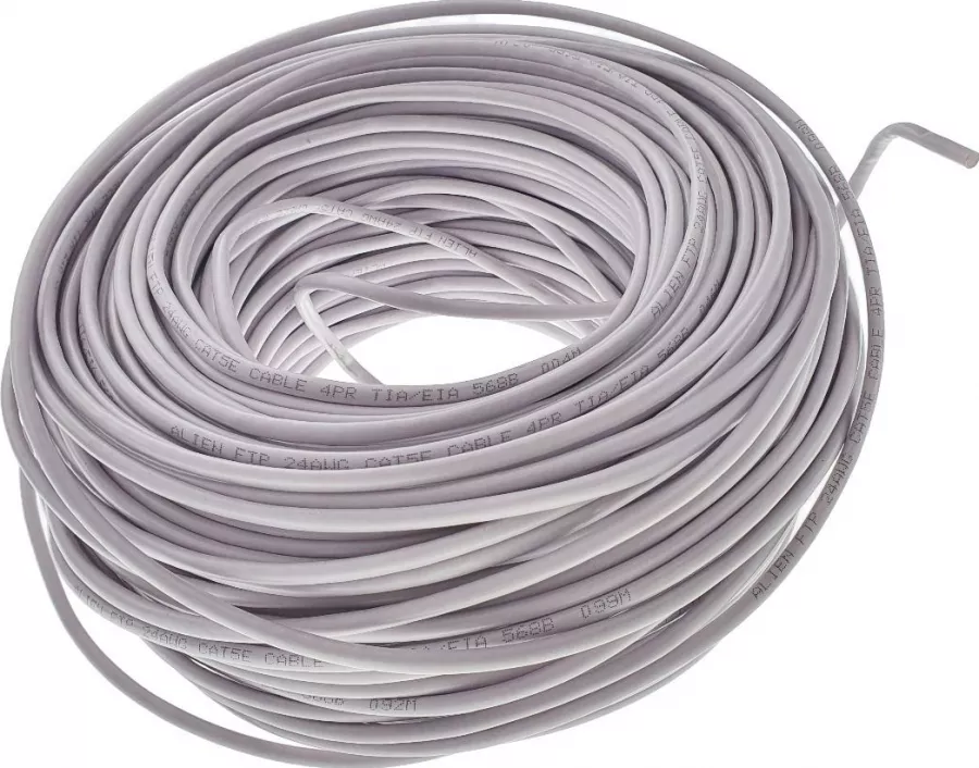Rola cablu FTP Alien cat5e lungime 100 metri CCA AWG 24 de legatura ...