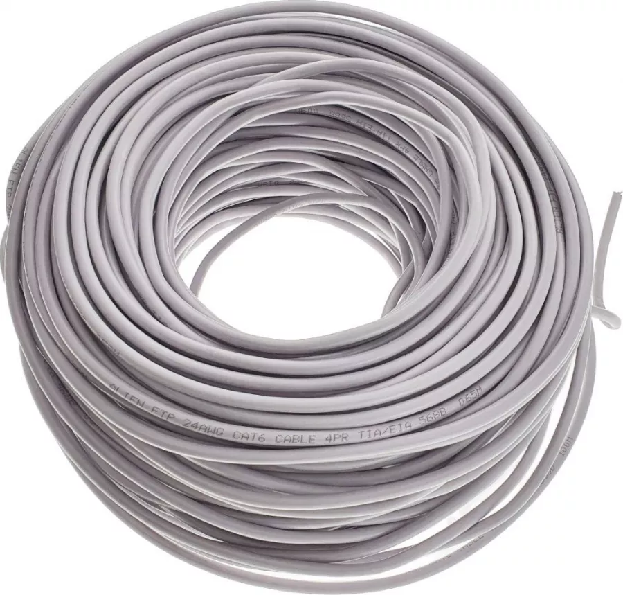 Rola cablu FTP Alien cat6e lungime 100 metri CCA AWG 24 de legatura ...