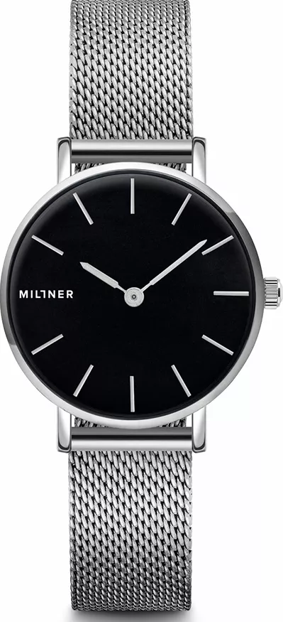 Ceas de dama Millner Mini Silver Negru bsw_8425402504833 - cel.ro