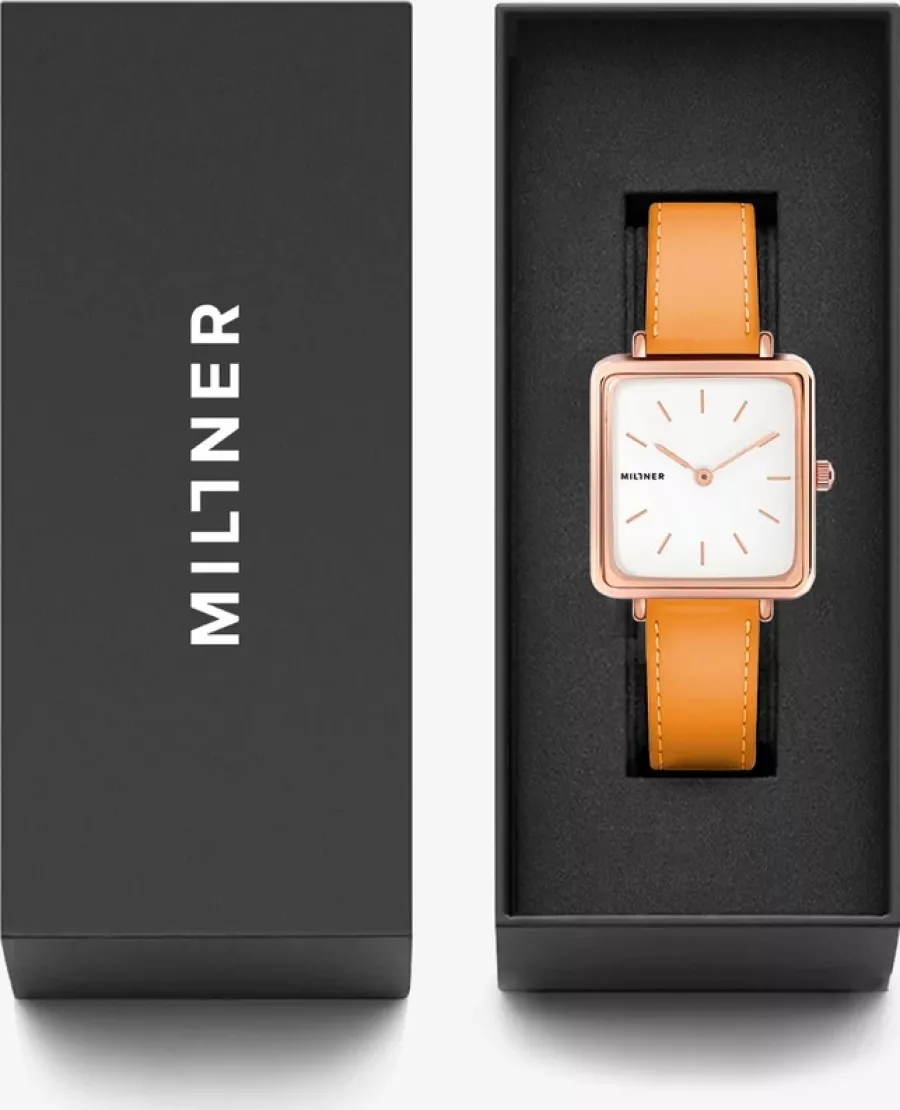 Ceas de dama Millner Royal Camel Portocaliu