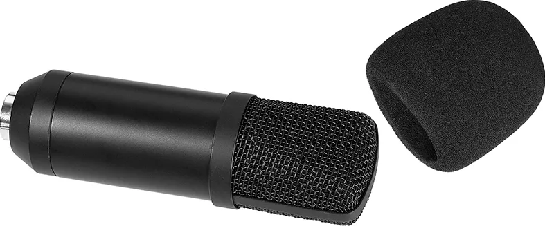 Microfon Set Tracer Studio PRO cu condensator si filtru pop Black ...