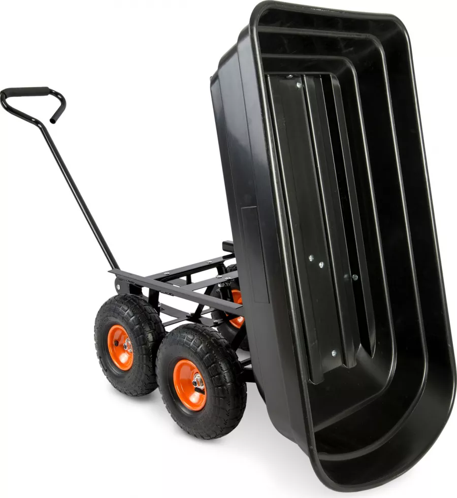 Carucior tip remorca pentru transport universal Basculabil sarcina 300 ...