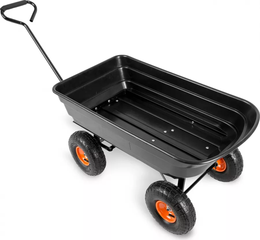 Carucior tip remorca pentru transport universal Basculabil sarcina 300 ...