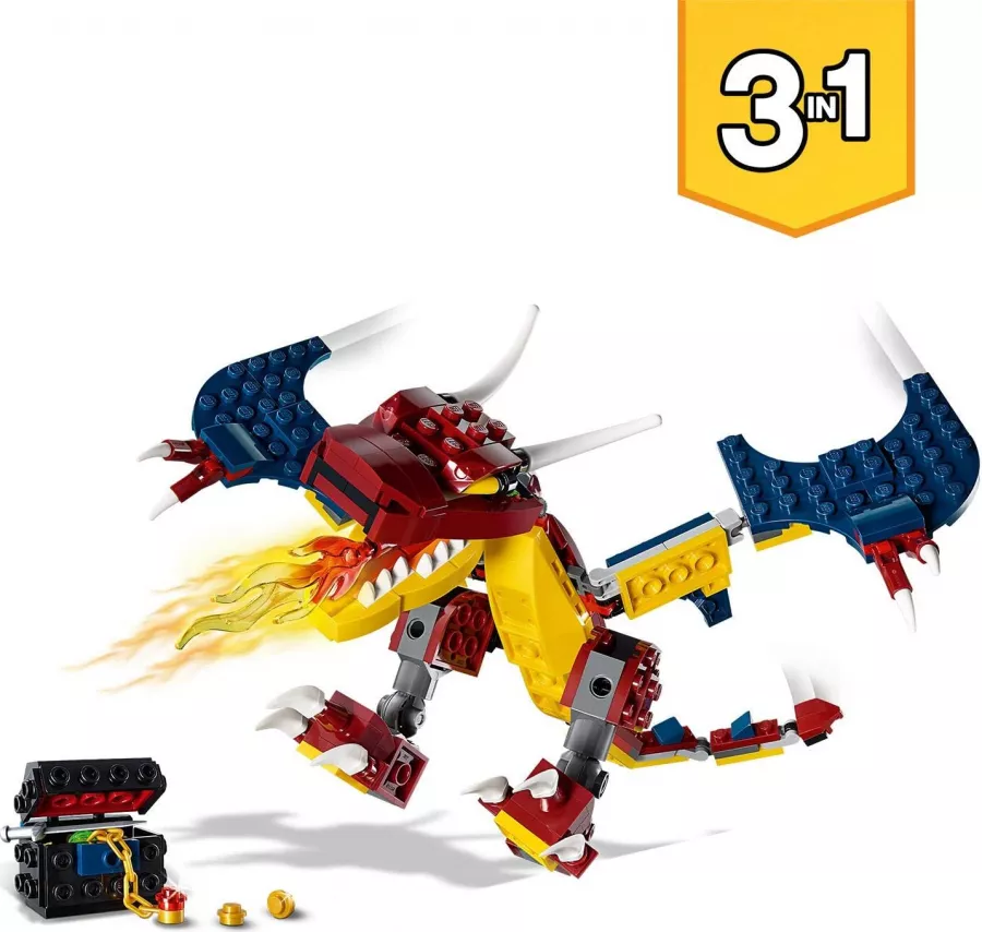 Lego Creator Dragon De Foc 31102 | hbpg_83133828