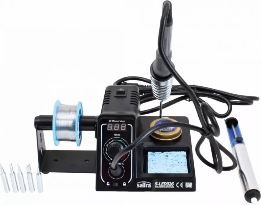 Statie de lipit SATRA cu cositor 130W GB7765 - cel.ro