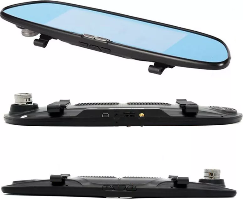 Camera video Full-HD Dubla ecran tactil 7 inch camera spate + cabluri ...