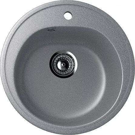 Chiuveta rotunda de bucatarie Ulgran U-101-309 Gri inchis Compozit 1880 - cel.ro