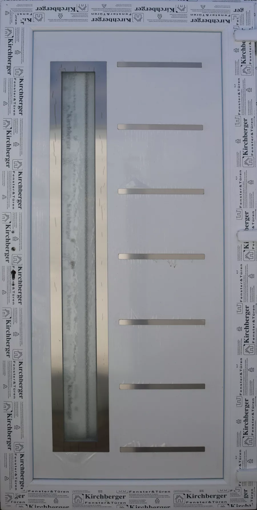 Usa de intrare termopan model InoxLine 04 100x200 69-100x200 - cel.ro