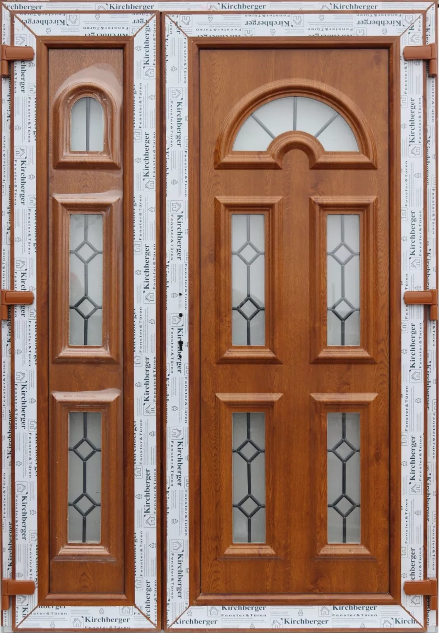 Usa de intrare termopan model London Kira Big antracit maro 140x200 la ...