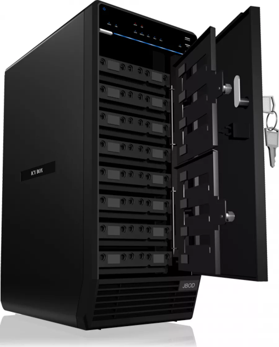 Rack HDD Icy Box IB-3680SU3 USB 3.0 SATA3 8 3.5inch ib-3680su3 - cel.ro