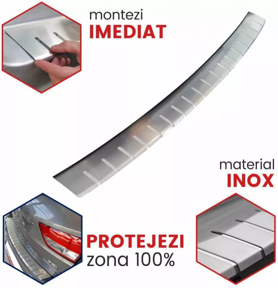 Protectie prag portbagaj inox Citroen C5 fabricatie 2008-prezent jbtt ...