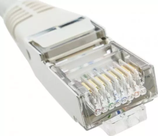 Cablu FTP LanKATT Patch cord cat. 5e 5m cupru ecranat mufa turnata ...