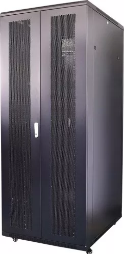 Dulap rack LanKATT 19 24U 600x1000 montare pe podea free standing ...