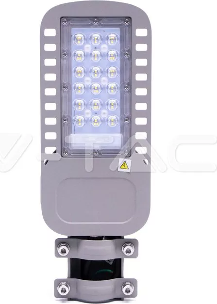 Lampa Stradala LED Cip SAMSUNG 30W Slim 6400K 120LM/W - 5ani Garantie ...
