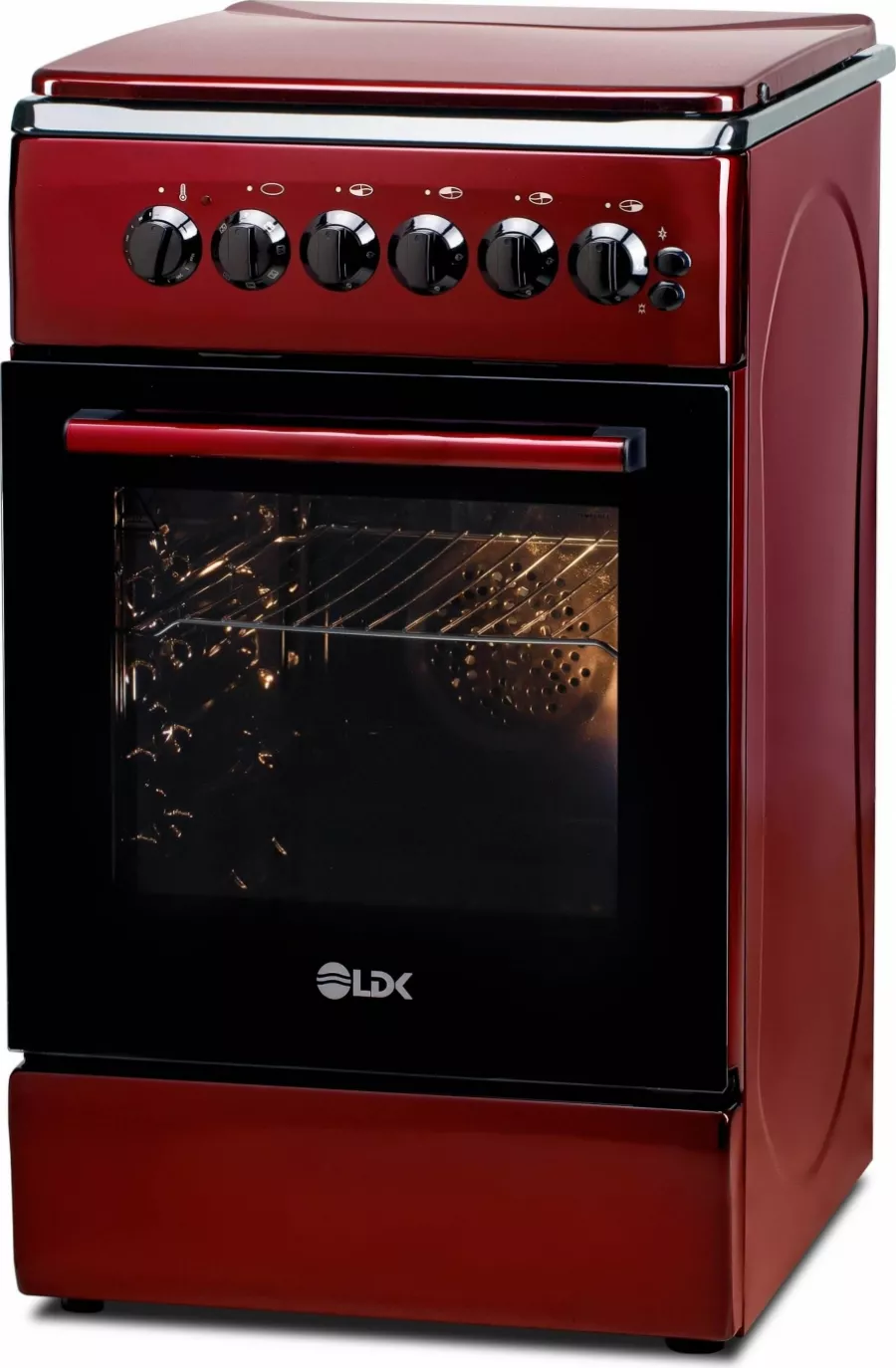 Aragaz LDK 5060 ECAI BORDO RMV NG 4 arzatoare 46 L Cuptor electric ...