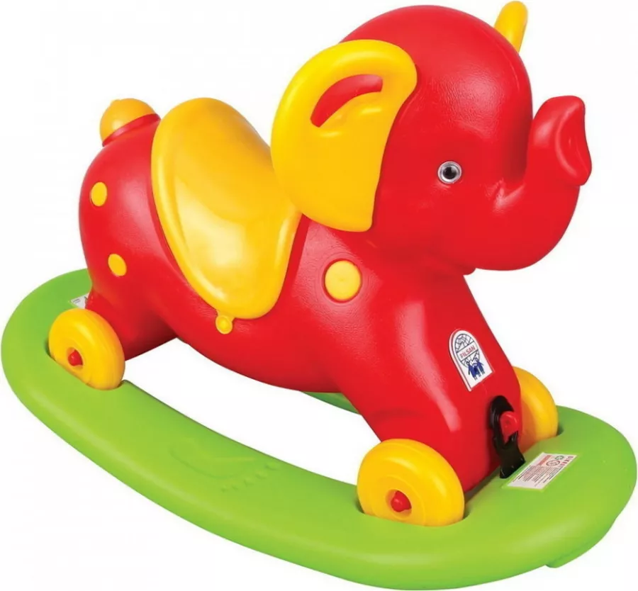 Balansoar pentru copii Pilsan Elephant Rosu PL-07-523-RE - cel.ro