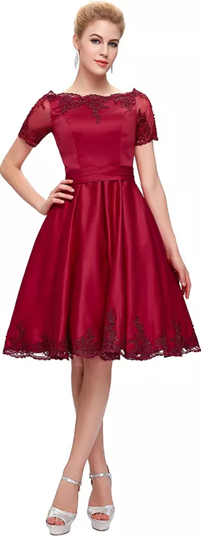 Rochie cocktail Eliana RK19 marimea 40 L rk1940 - cel.ro