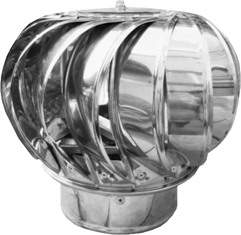 Capac Terminal Cos de Fum Rotativ INOX ESP / Dmm 125 651787 - cel.ro