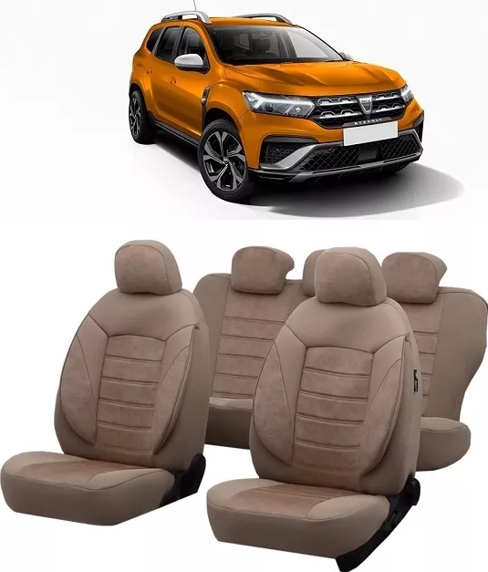 Set huse scaune auto dedicate Dacia Duster 2020-2021 Premium insertii ...