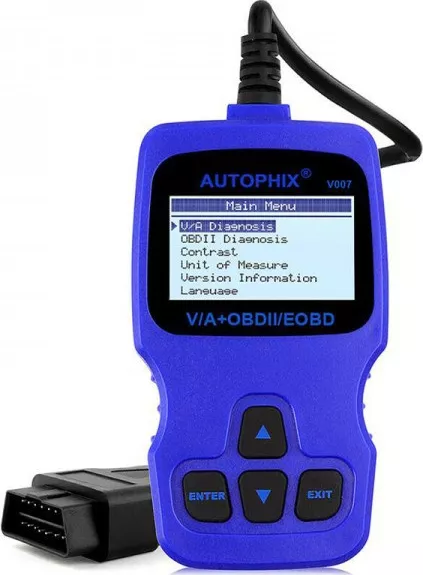 Tester auto diagnoza OBD II EOBD Auto Phix V007 ZU AUTO1127 - cel.ro