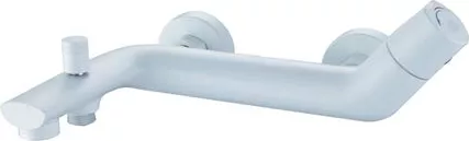 Baterie cada CasaBlanca LIRA alb satinat Lini ergonomice Cartus ceramic