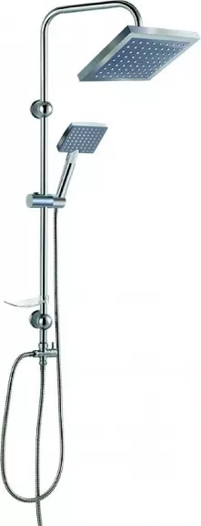 Coloana de dus cu para fixa si mobila Delta Tempo Line inaltime 100 cm ...