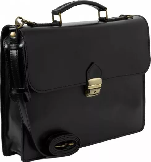 Servieta din piele natura neagra FS144 FS144 - cel.ro