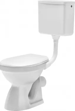 Set 3 componente WC toaleta Easil Iesire laterala Ceramica sanitara ...