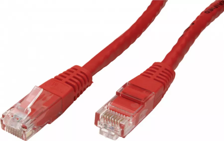 Cablu de retea RJ45 MYCON UTP Cat.6 1.5m Rosu CON0951