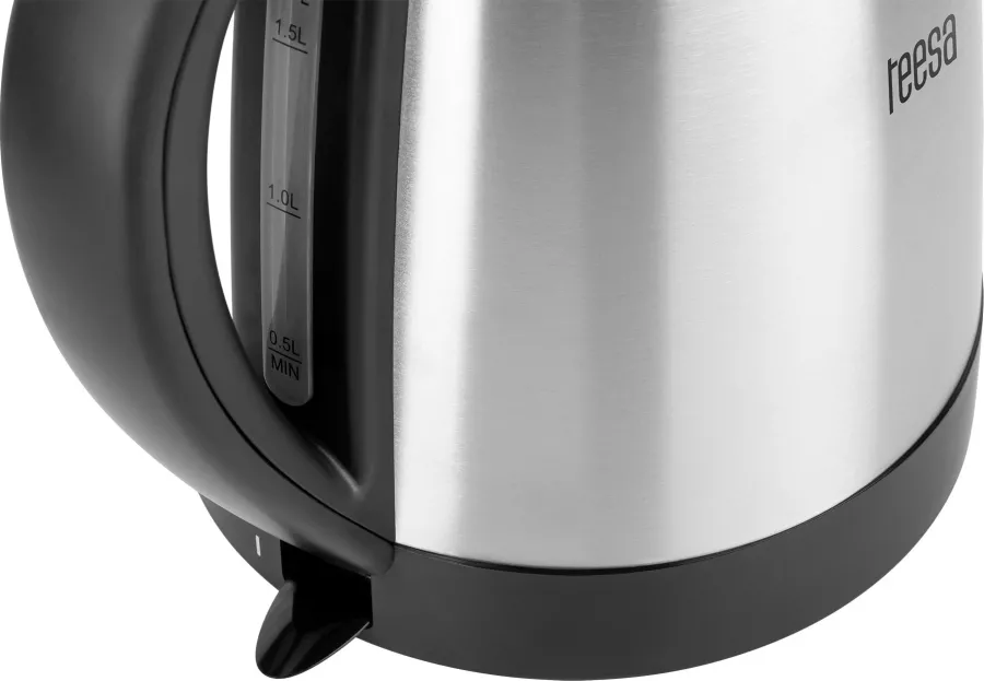 Fierbator electric cordless 1.7 L Teesa cu indicator temperatura apa ...
