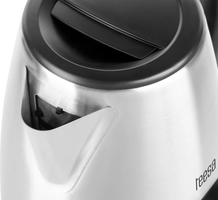 Fierbator electric cordless 1.7 L Teesa cu indicator temperatura apa ...