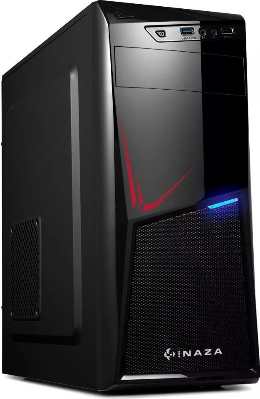 Carcasa Inaza Sys-Pro Mid-Tower fara sursa ATX Black SYS-PRO - cel.ro