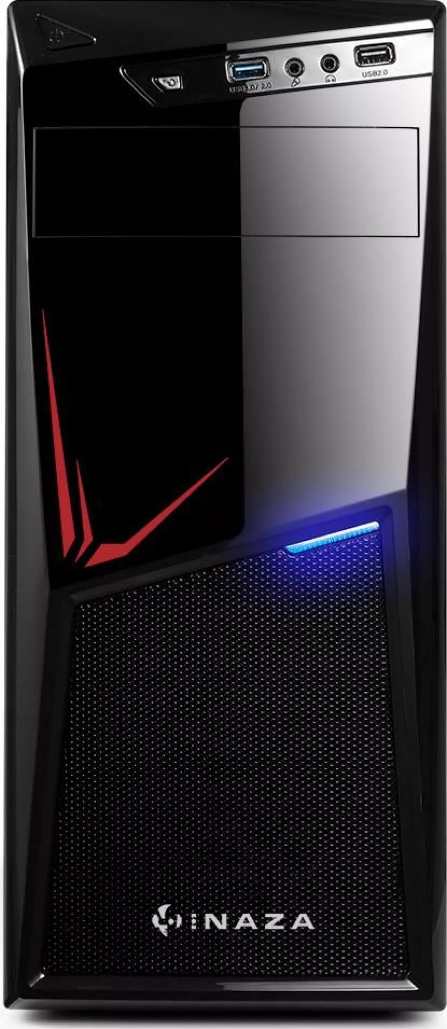 Carcasa Inaza Sys-Pro Mid-Tower fara sursa ATX Black SYS-PRO - cel.ro