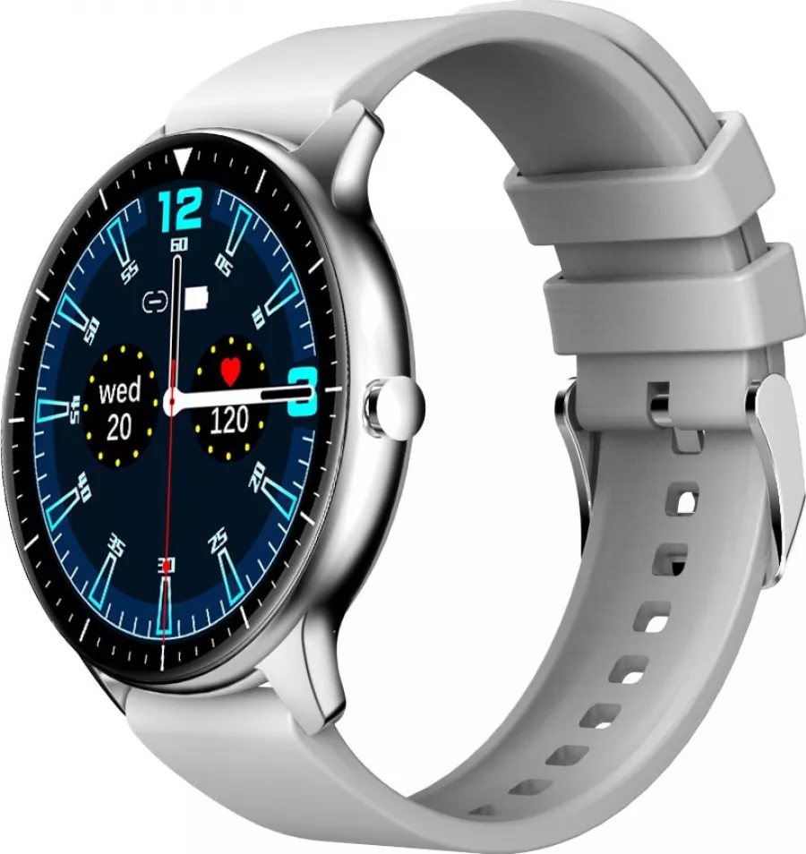 Ceas Smartwatch iHunt Watch 6 Titan Saturatie Oxigen Silver - cel.ro