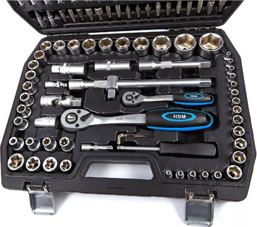 Trusa de scule HBM 108 piese GB7362 - cel.ro